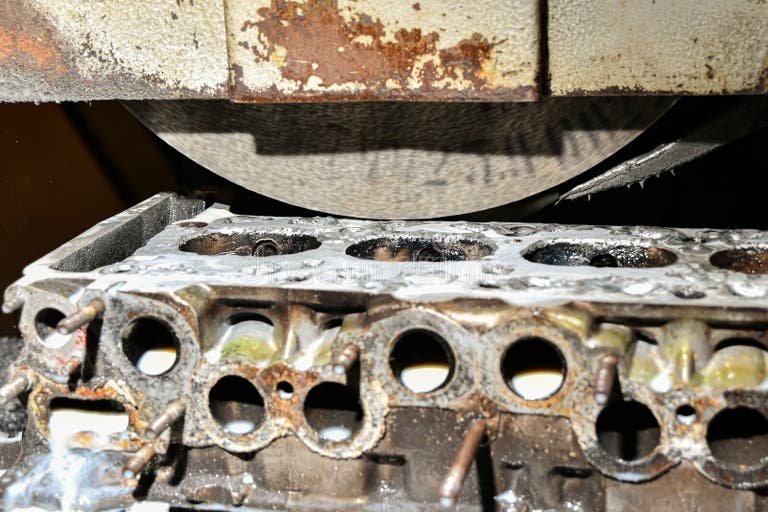 Grinding, Finishing and Alignment of the Engine Cylinder Head with an ...