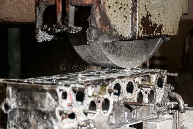 Grinding, Finishing and Alignment of the Engine Cylinder Head with an ...