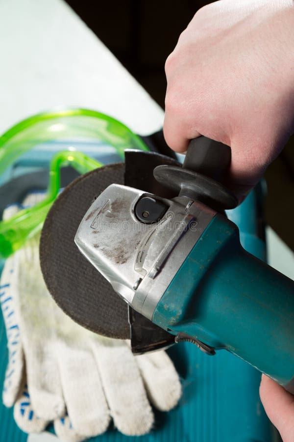 Grinding machine stock image. Image of instrument, safe - 26818127