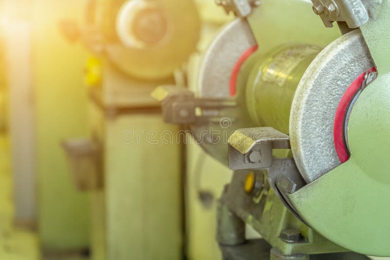 Grinding Machine in Factory on the Mold Shop Stock Image - Image of ...