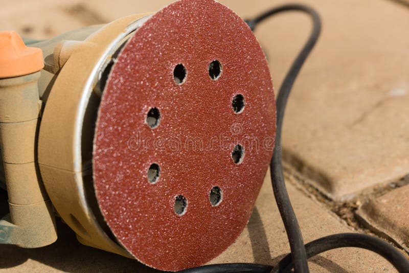 Grinding machine stock image. Image of brown, black, construction ...