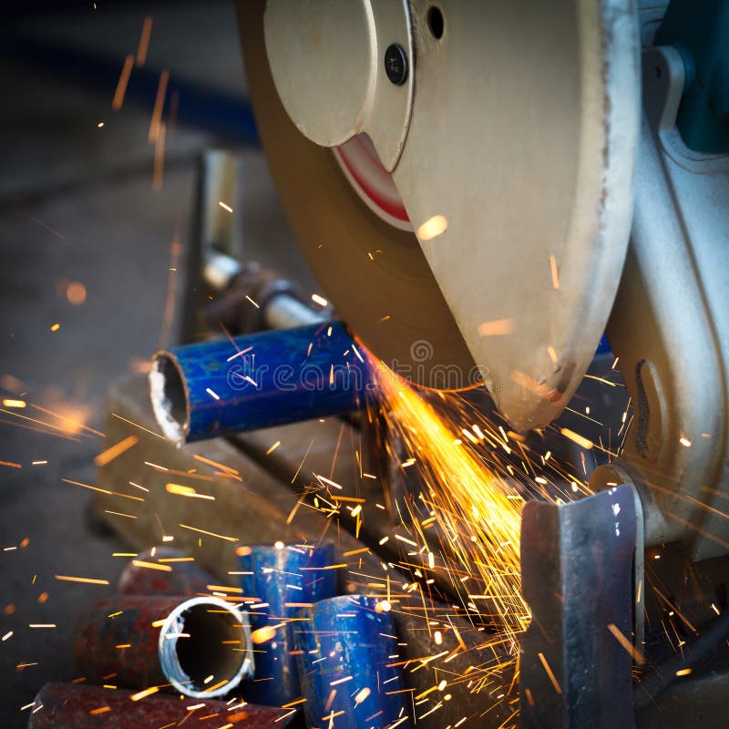 Grinding Disc and Sparks stock photo. Image of disc, tool - 6732634