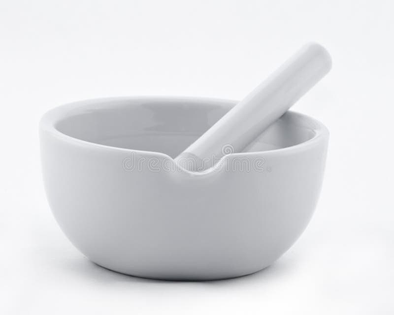 Grinding mortar and pestle stock image. Image of laboratory - 3057425