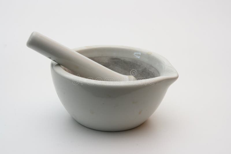 Grinding mortar and pestle stock image. Image of laboratory - 3057425