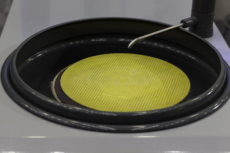 Grinding and Polishing Machine for Laboratory Stock Photo - Image of ...