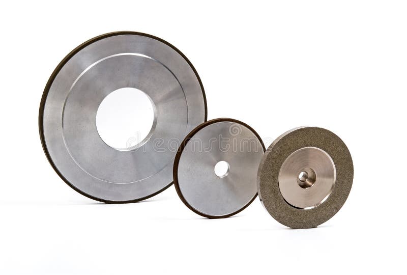 Grinding and Polishing Wheels Stock Image - Image of background ...