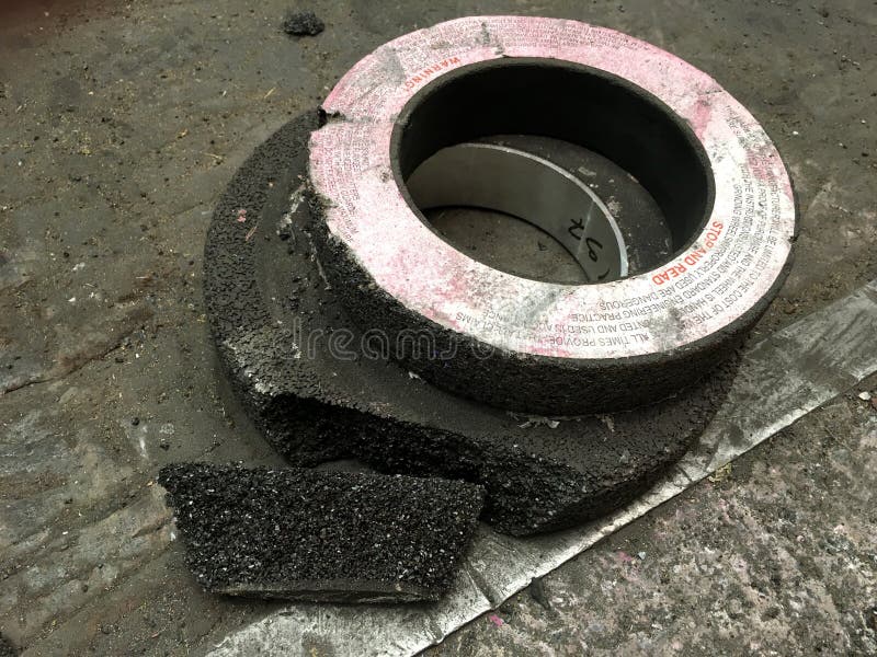 Grinding wheel stock image. Image of grinder, blade - 217596335