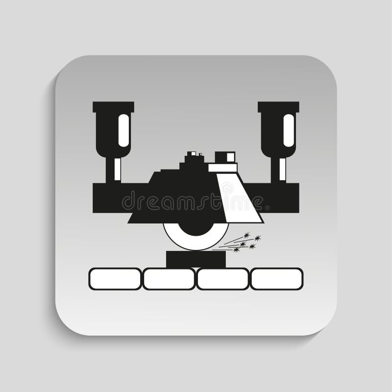 Drill Grinding Logo Icon Vector Stock Vector - Illustration of icon ...