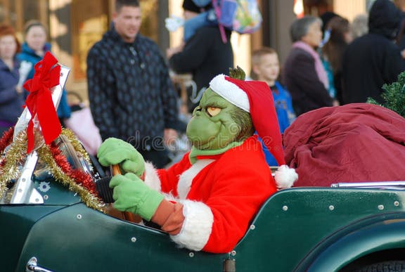 Gringe at Santa Clause Parade Editorial Stock Photo - Image of people ...