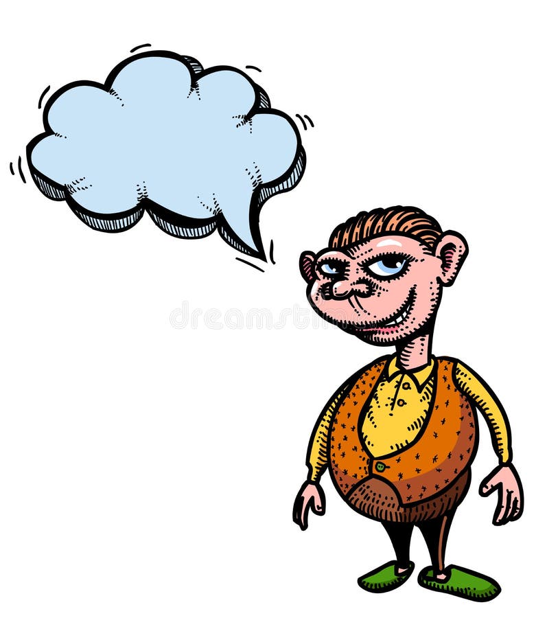 Grinning man-100 stock vector. Illustration of husband - 95647111