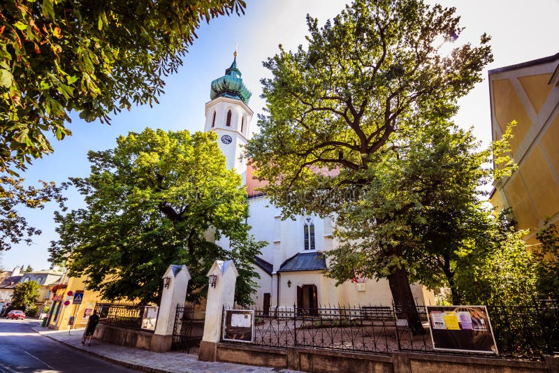 Grinzing, Vienna, Austria editorial stock photo. Image of square ...