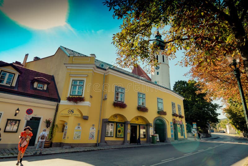 Grinzing, Vienna, Austria editorial stock image. Image of vienna ...