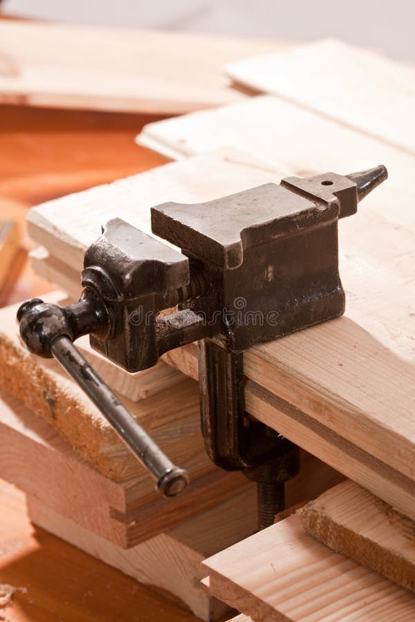Grip vice stock photo. Image of hardware, tool, woodwork - 12584026