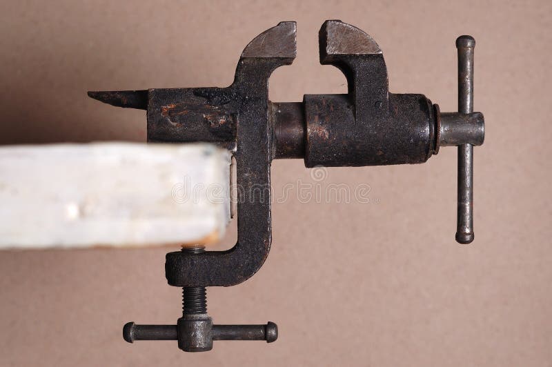 Grip vice stock photo. Image of steel, rust, vice, metal - 3138158