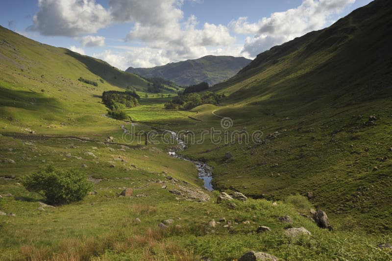 Grisedale Valley stock photo. Image of grisedale, mountains - 25534852