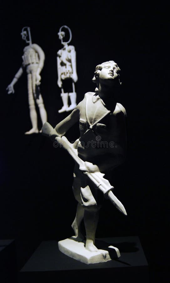 Grisha Bruskin. H-HOUR Sculpture Project Editorial Image - Image of ...