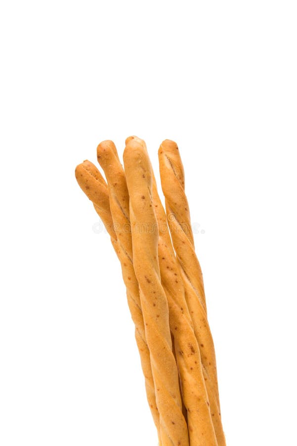 Grissini isolated stock photo. Image of breadsticks, long - 93419350