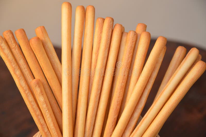 Grissini Italian Rustic Baked Snack Stock Photo - Image of italian ...