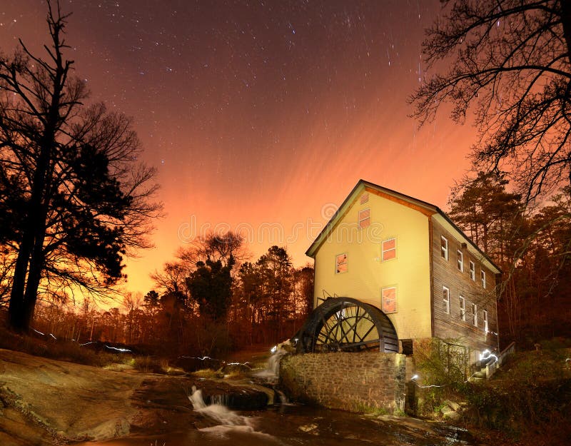 Grist Mill stock image. Image of georgia, culture, park - 22097947