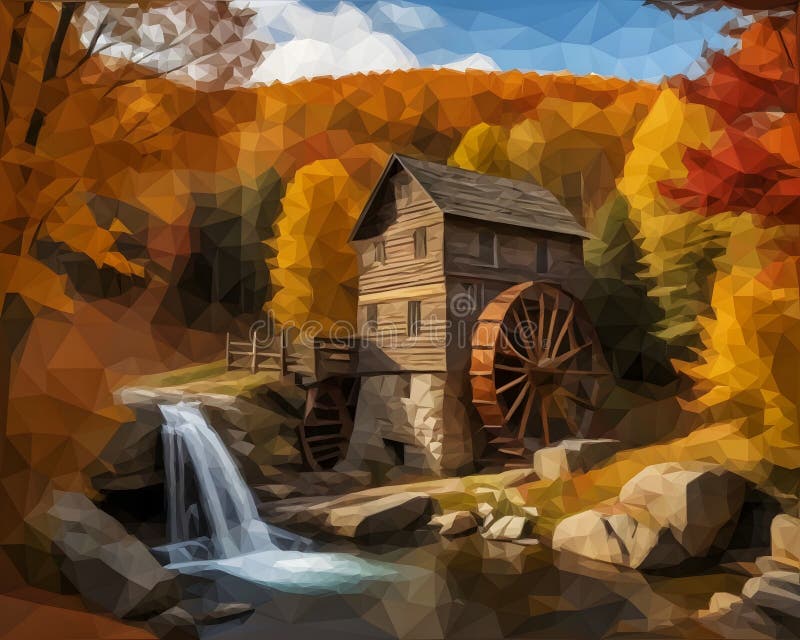 Grist Mill Stock Illustrations – 73 Grist Mill Stock Illustrations ...