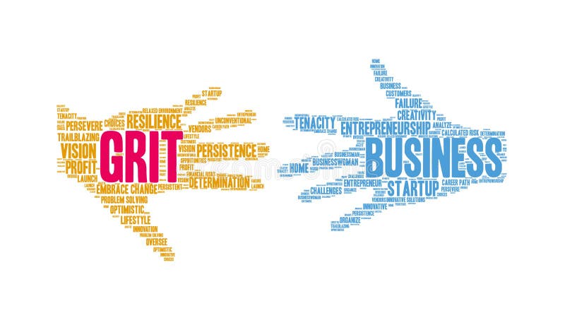 Grit Animated Word Cloud stock video. Video of cafe - 175352571