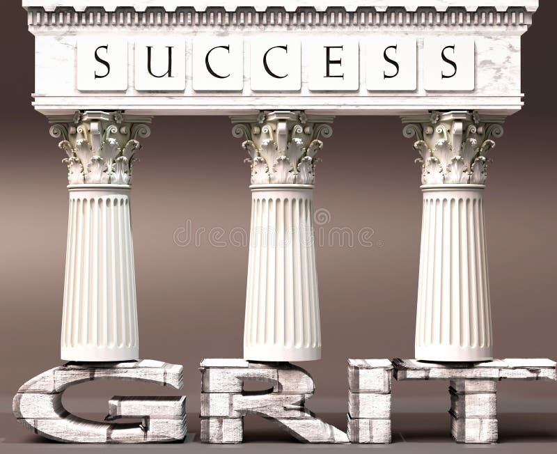 Grit and Success - Pictured As Word Grit and a F1 Car, To Symbolize ... Grit and Success - Pictured As Word Grit and a F1 Car, To Symbolize ...