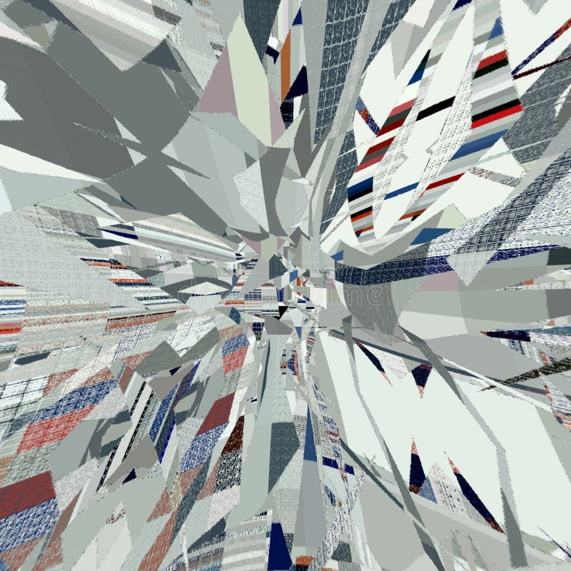 Abstract Grit Card with Effect of Explosion Stock Illustration ...