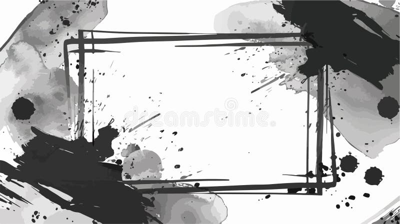 Gritty Grunge Frame Background for Creative Design Projects Stock ...