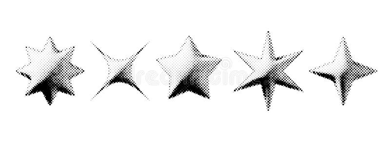 Star with bitmap effect stock vector. Illustration of symbol - 240952545