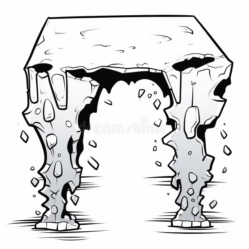 Gritty Horror Comics: Drawing Ice Table from Ice Crates Stock ...