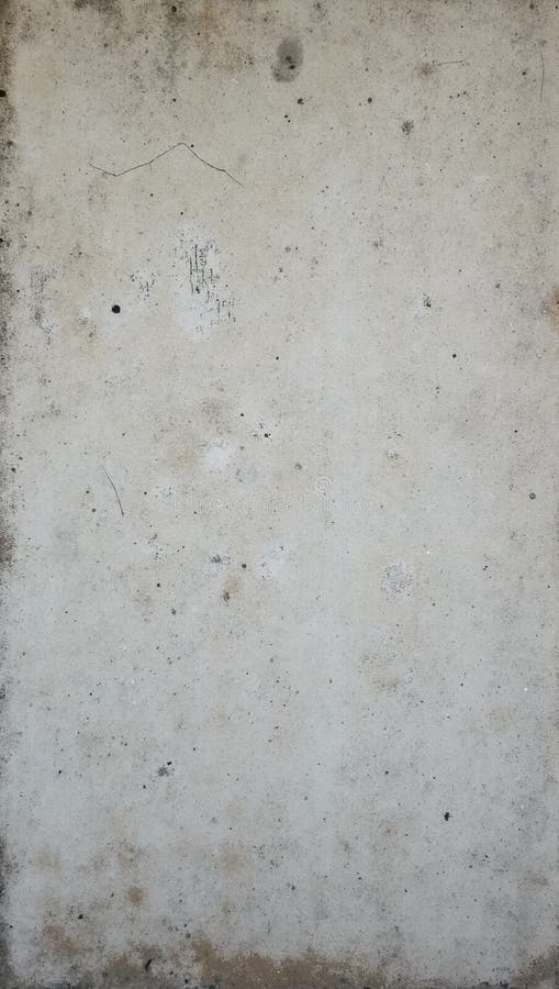 Gritty Urban Concrete Wall with Cracks Discoloration and Graffiti Marks ...