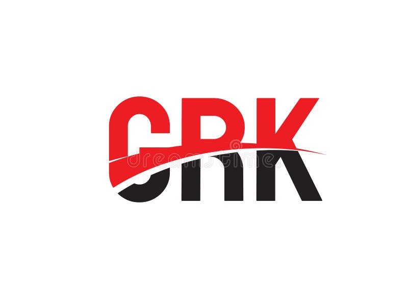 GRK Letter Initial Logo Design Vector Illustration Stock Vector ...