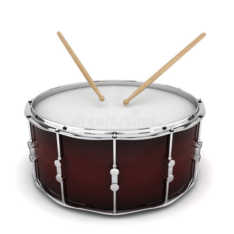 Große Trommel stock abbildung. Illustration von parade - 39030922