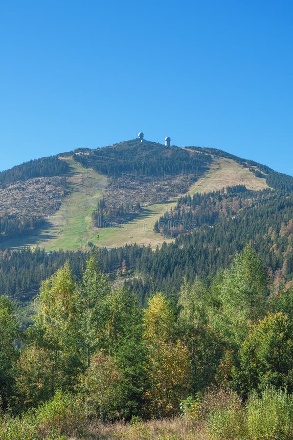 Großer Arber-Berg, Bayerischer Wald, Deutschland Stockfoto - Bild von ...
