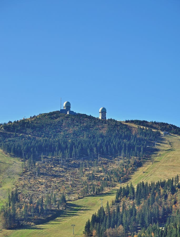 Großer Arber Berg, Bayerischer Wald Stockbild - Bild von bayerisch ...