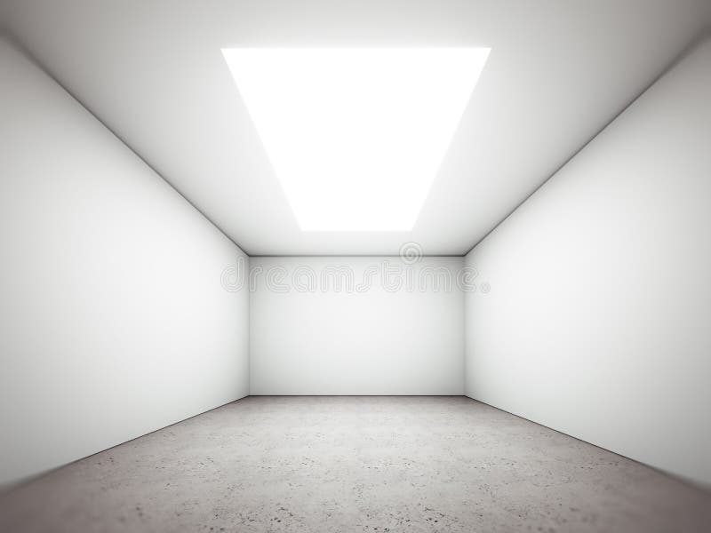 Großer leerer Raum stockbild. Bild von leer, kunst, hell - 47727001