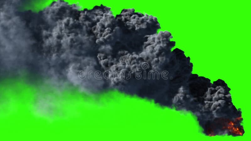 Schwarzer Rauch stock footage. Video von matt, rauchig - 45678388