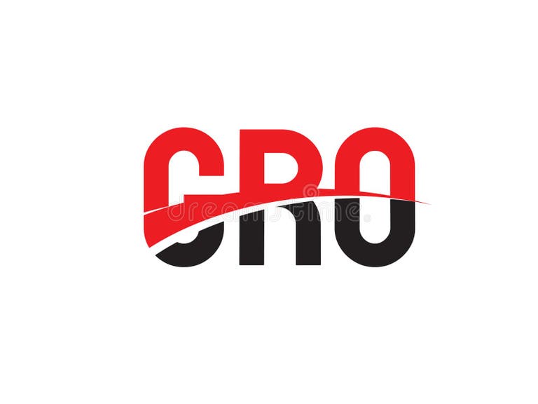 GRO Letter Initial Logo Design Vector Illustration Stock Vector ...