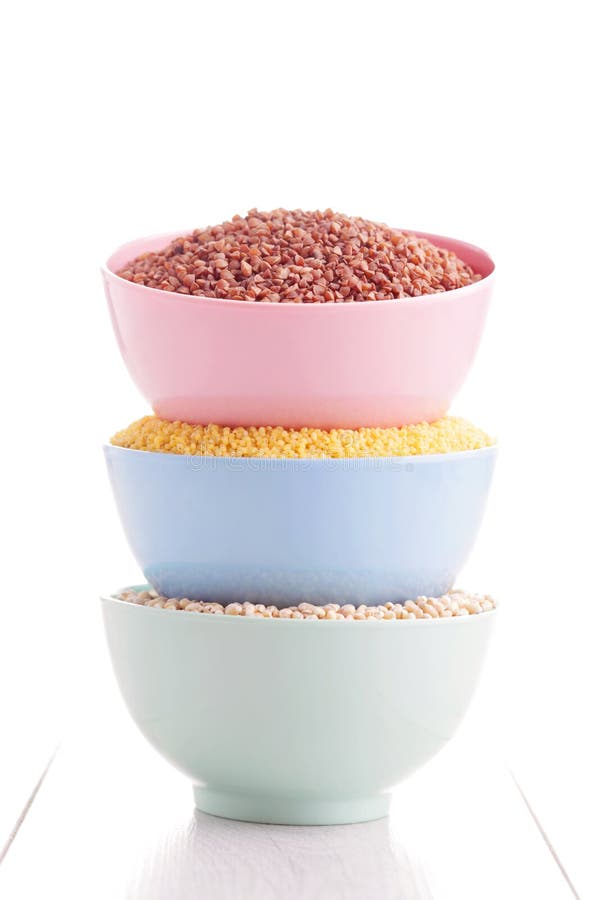 Groats stock photo. Image of healthy, groats, buckwheat - 50041498