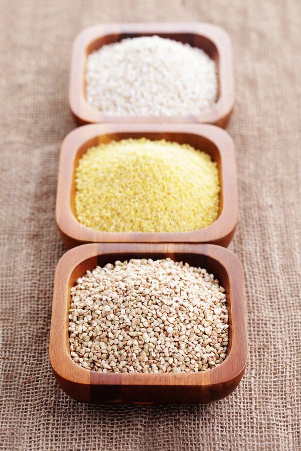 Groats collection in white stock image. Image of wild - 28851501