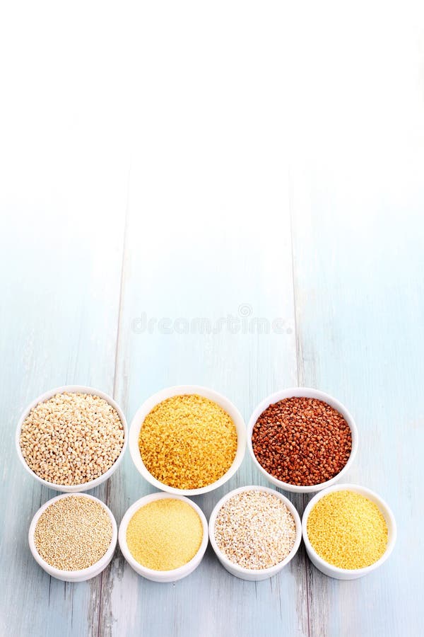 Groats stock photo. Image of grits, dietary, cereal, dieting - 51877590