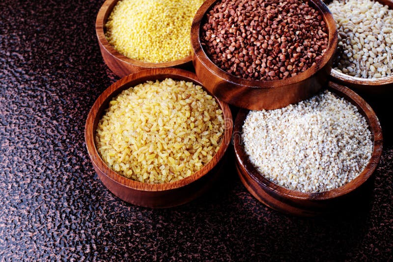 Groats stock image. Image of groats, collection, millet - 86620273