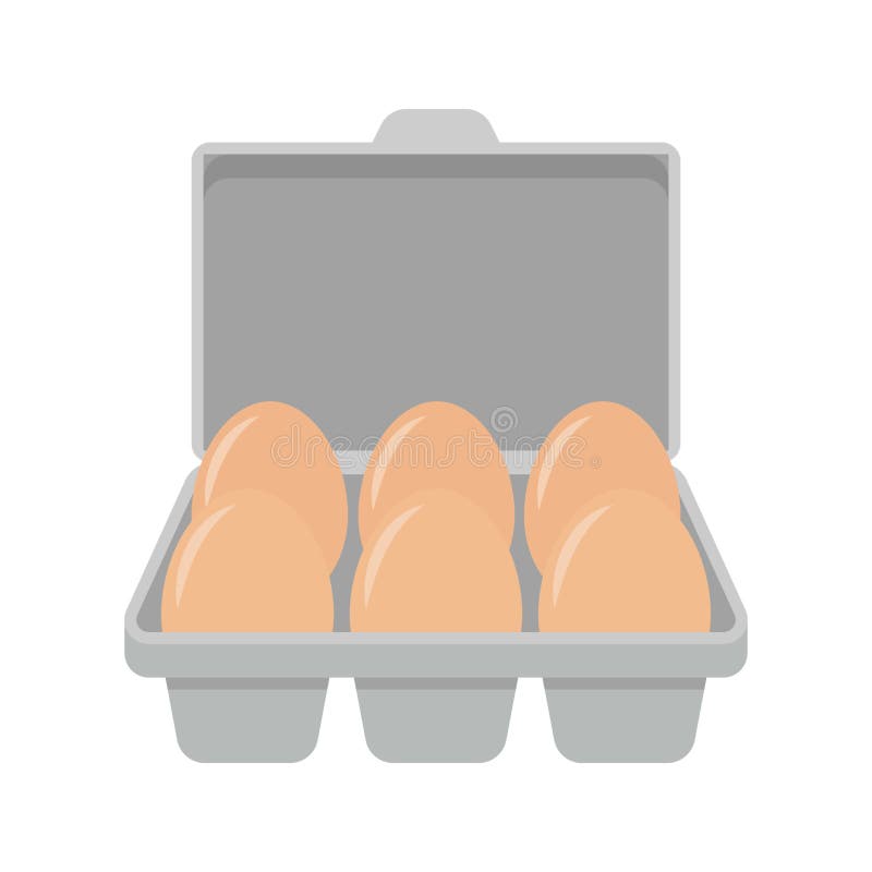 Grocery Food Simple Objects. Cartoon Flat Vector Stock Vector ...