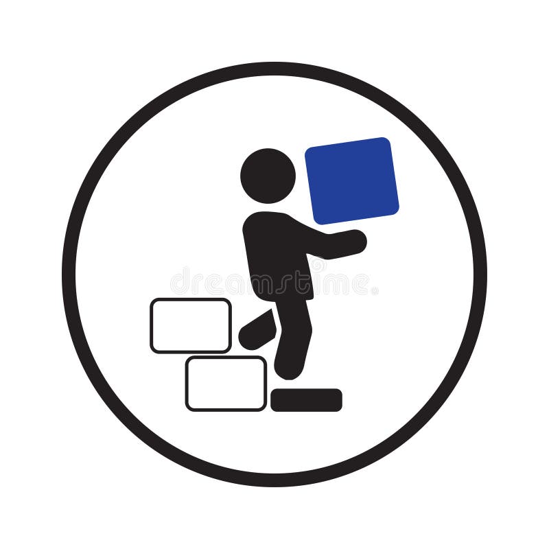 Grocery Home Hand Delivery Icon Stock Vector - Illustration of chef ...