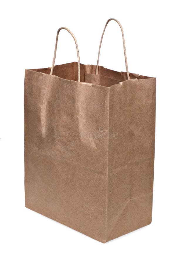 Brown Paper Bag stock photo. Image of shopping, paper - 5114628