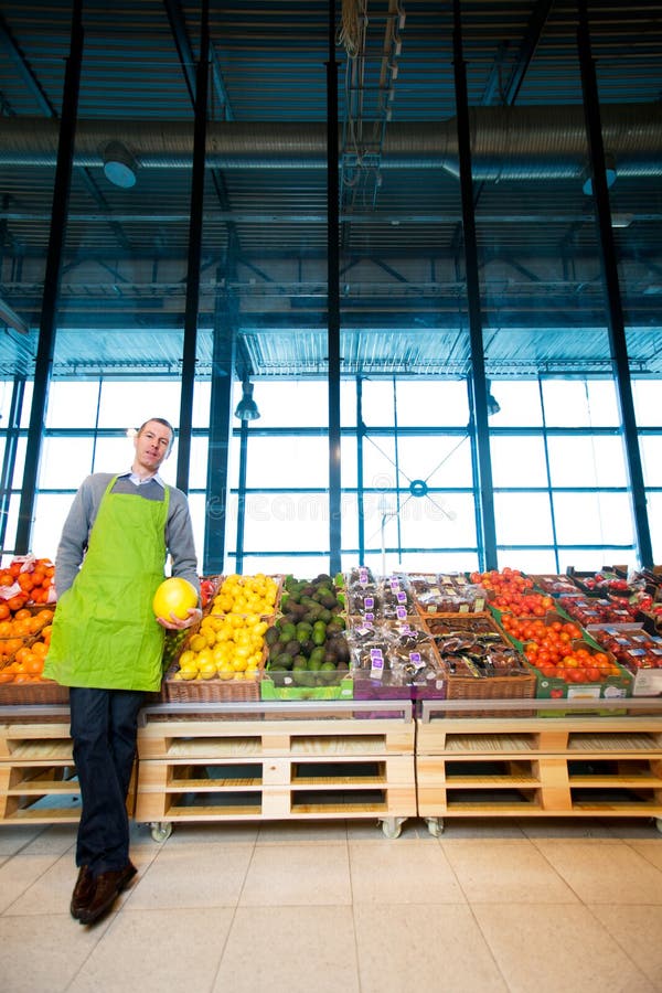 Grocery Store Line stock photo. Image of computer, fruit - 20184986