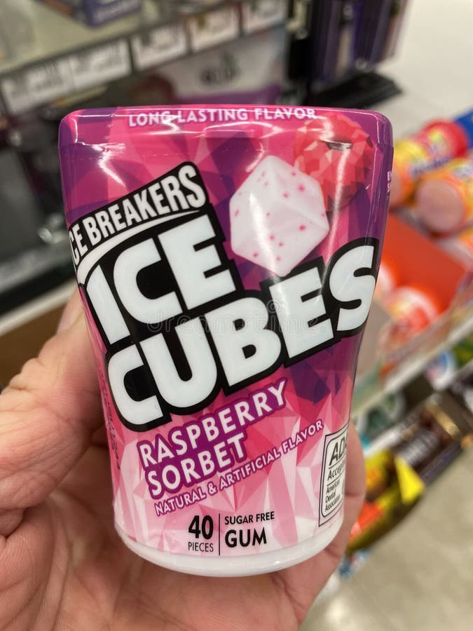 Grocery Store Icebreakers Ice Cube Gum Editorial Photography - Image of ...