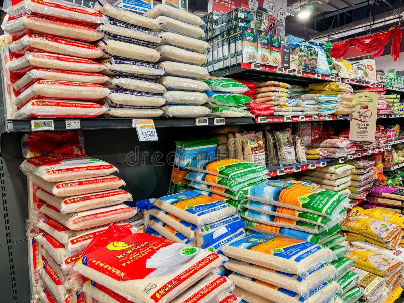 Supermarket editorial photo. Image of hypermarket, stacked - 308285271