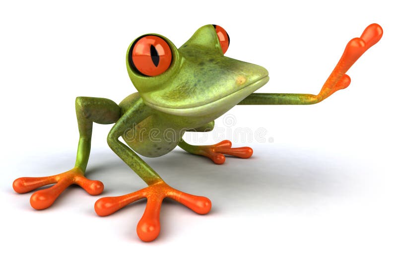 Groda stock illustrationer. Illustration av groda, regn - 6782474