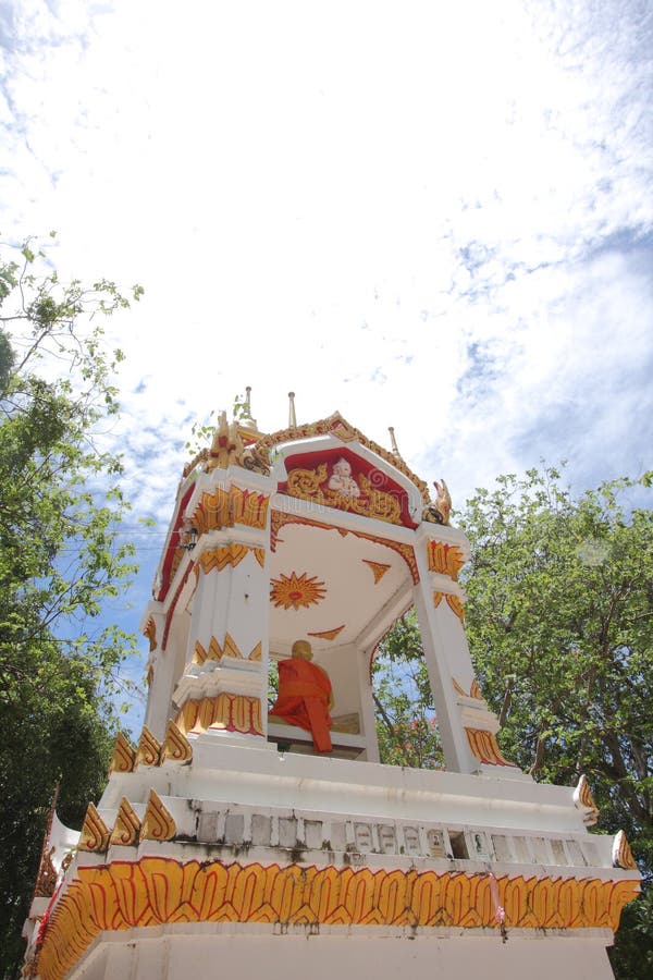 Groden Monk with Cloud stock photo. Image of face, beautiful - 14509622